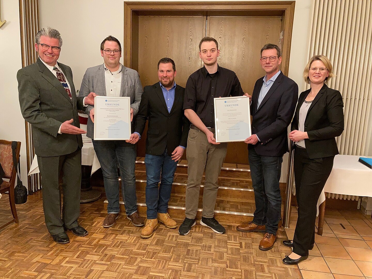 Neue Gesellen der Metall-Innung Warendorf wurden „freigesprochen ...